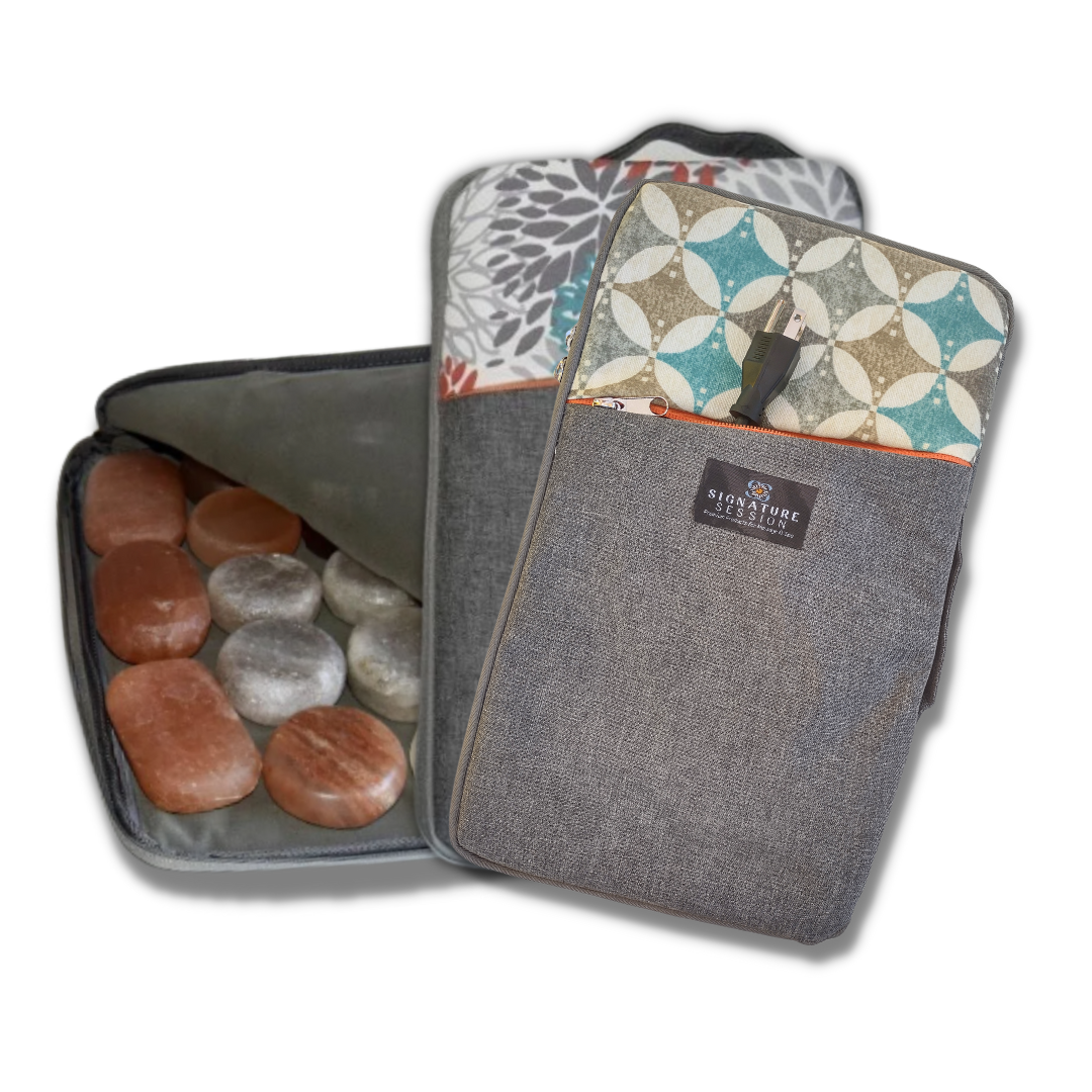 Salt Stone Travel Bag - Large (12 stones) – Signature Salt